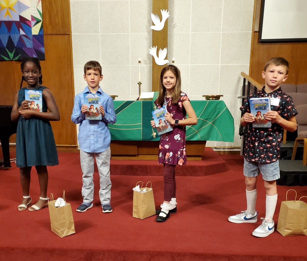 Bibles for Third Graders – From Behind the Pulpit